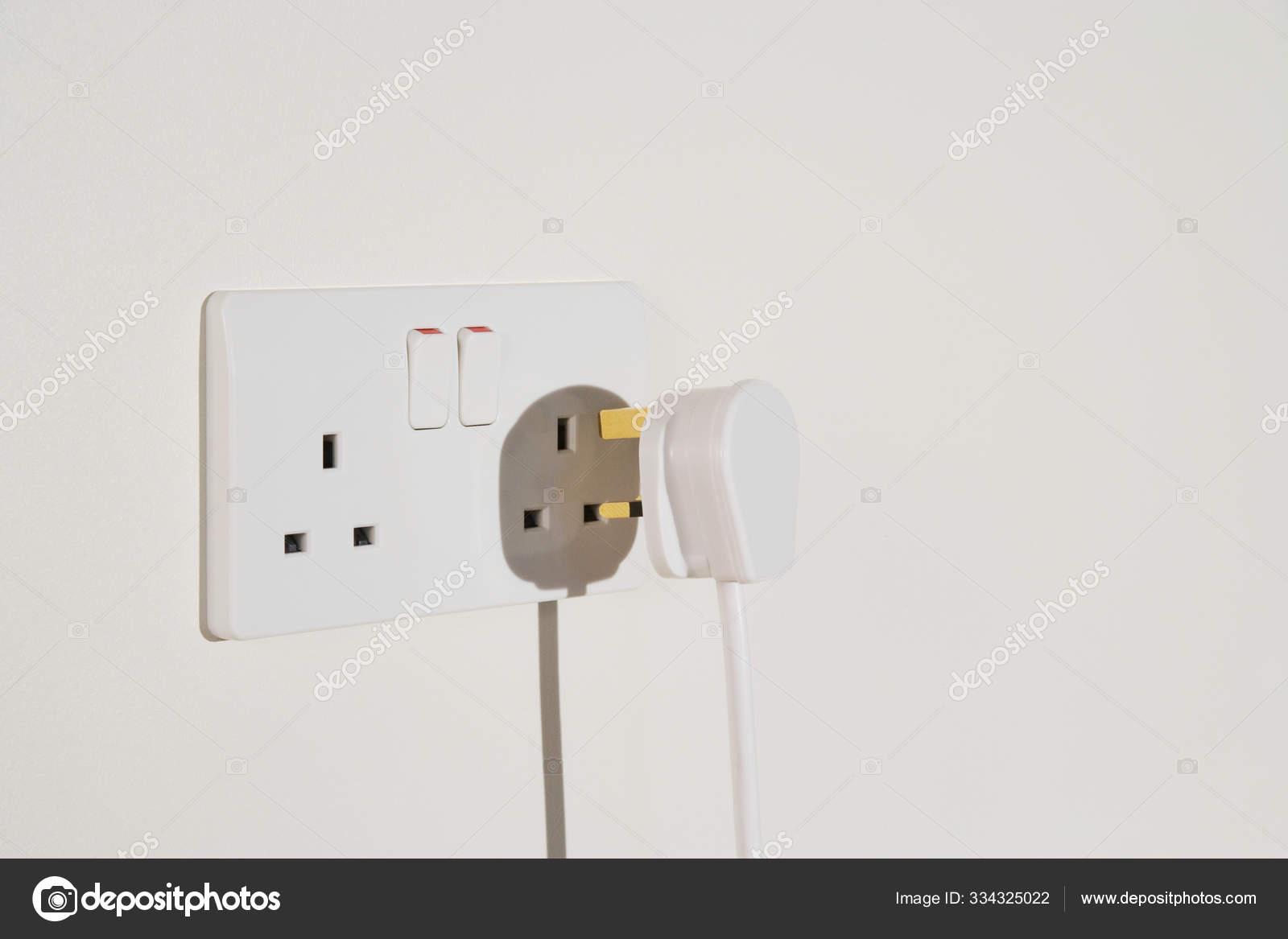 Electrical socket and plug Stock Photo by ©ImageSource 334325022