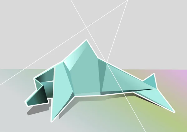 100,000 Tangram dolphin Vector Images | Depositphotos