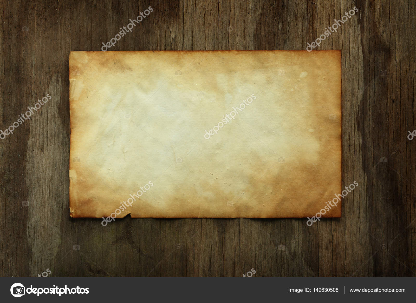 Old blank paper Stock Photo by ©SSilver 149630508