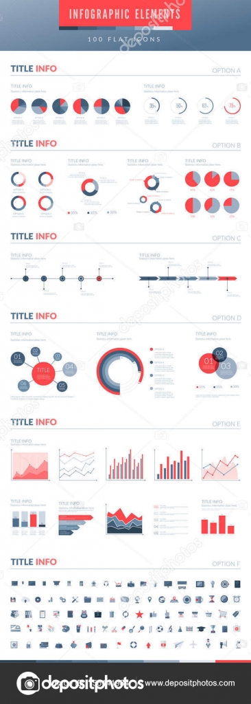Infographic elements set. Stock Vector by ©Chuhail 156141984