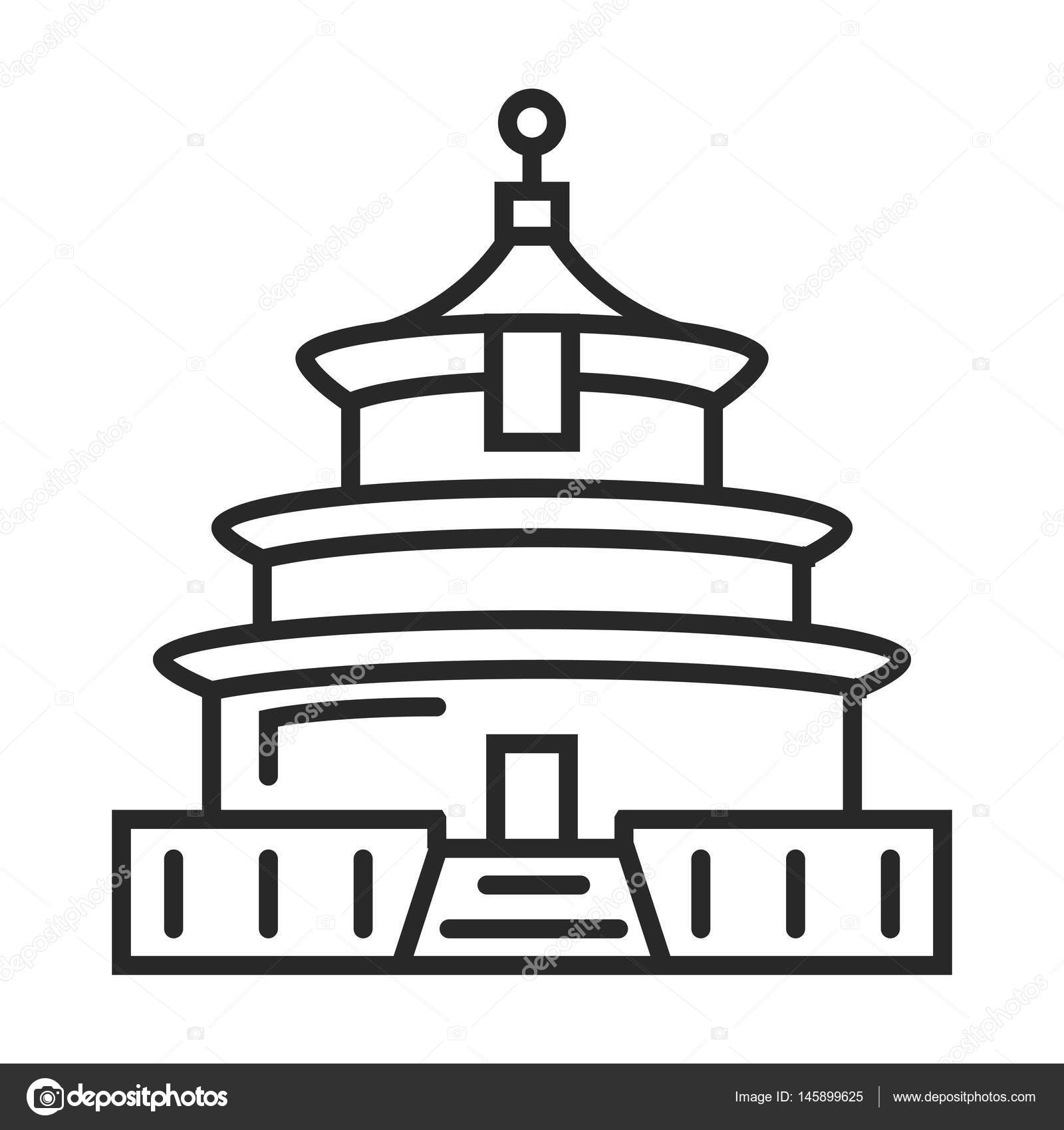 Temple Of Heaven Sketch