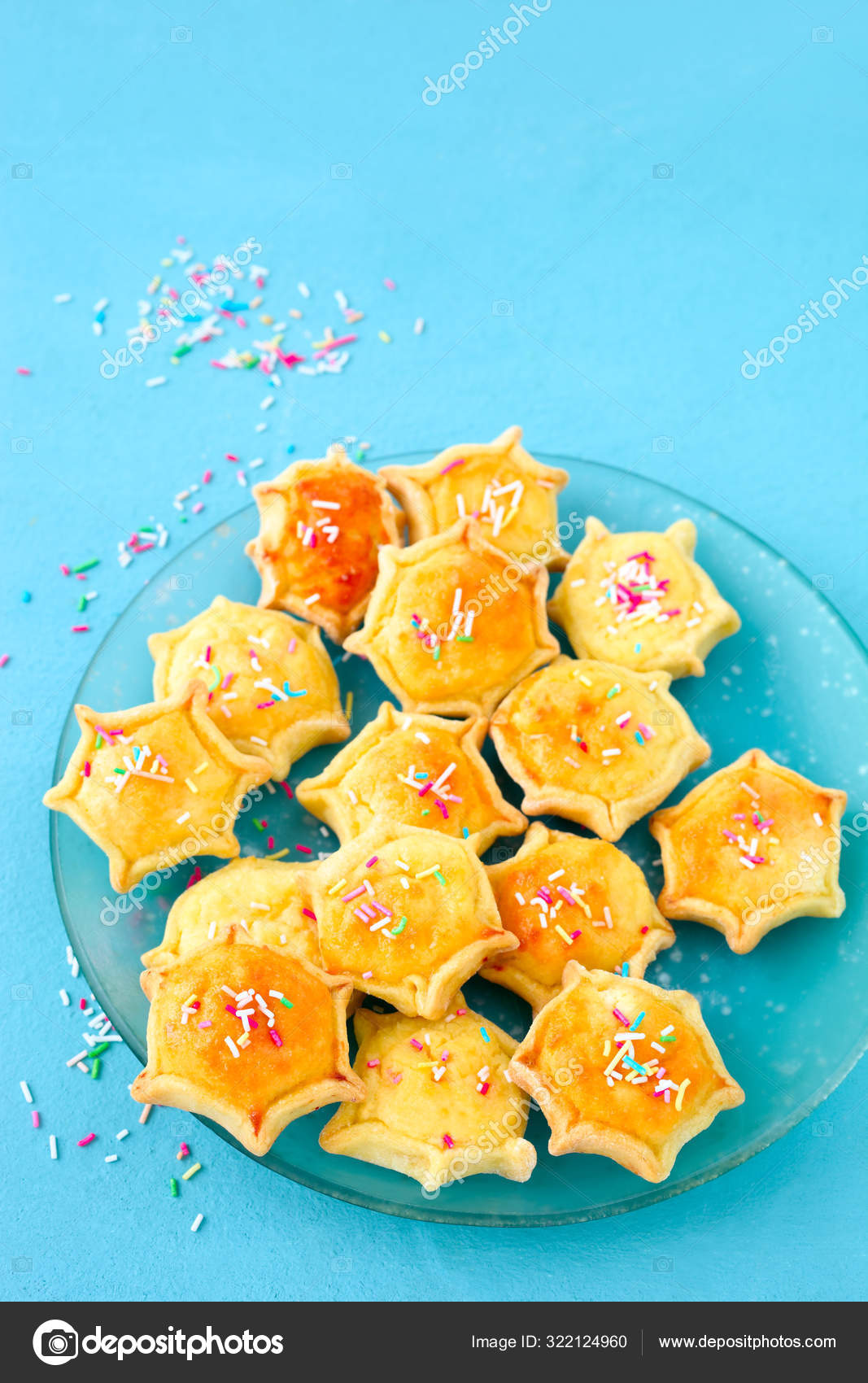 Pardule Sarde Typical Sardiniansweetwith Ricotta Cheese Candy Sprinkles ...