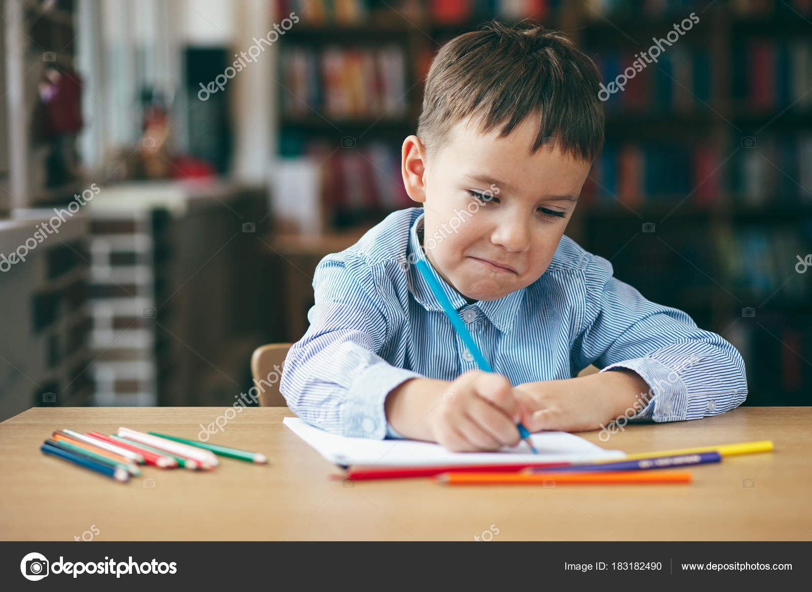 Confused Kids In School