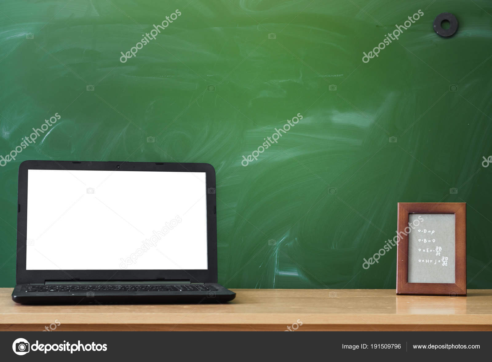 Teacher Student Desk Table Education Background Education Concept ...