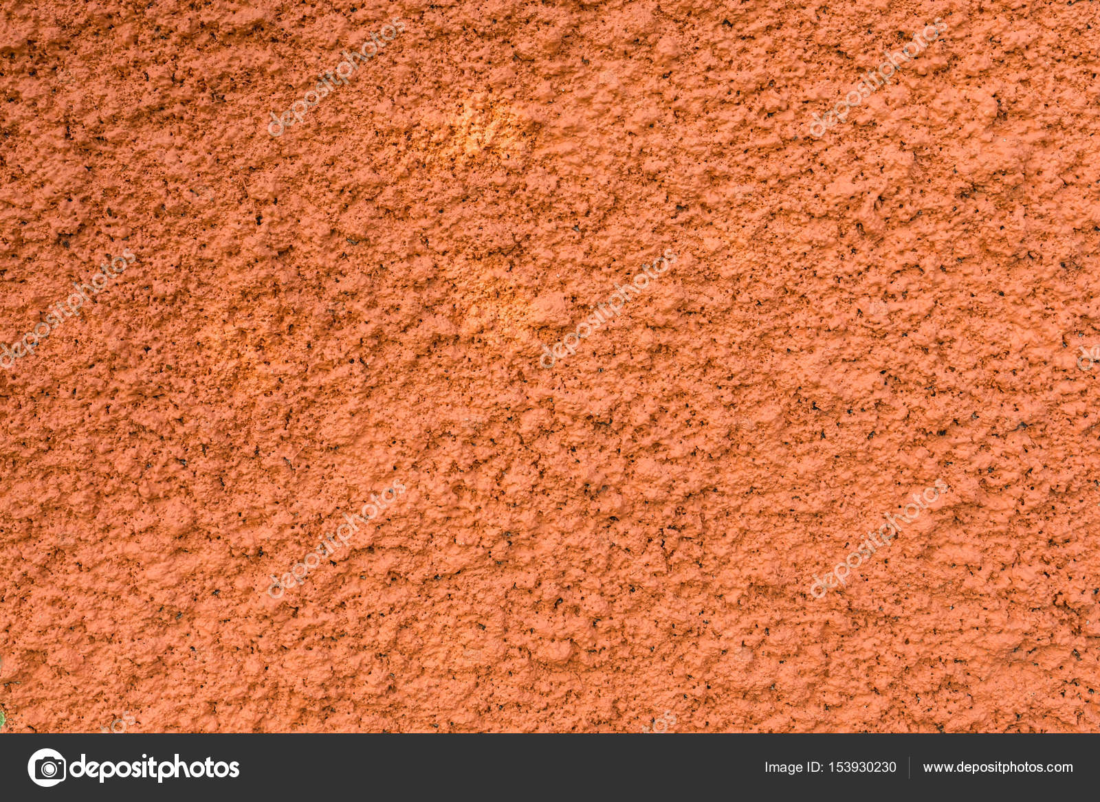 The orange color wall paint texture background Stock Photo by ...