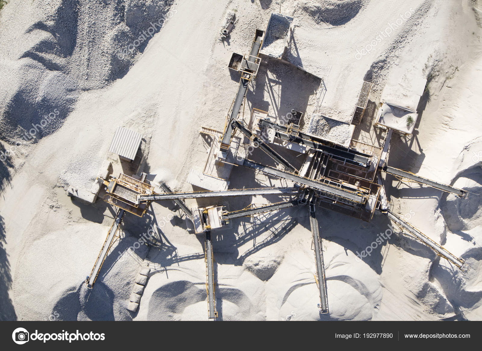 Factory of aggregates for construction Stock Photo by ©Fotografiche ...