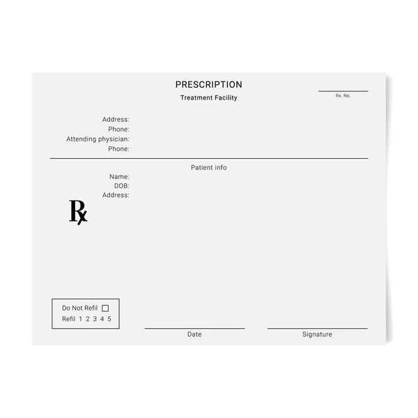 Printable Prescription Pads
