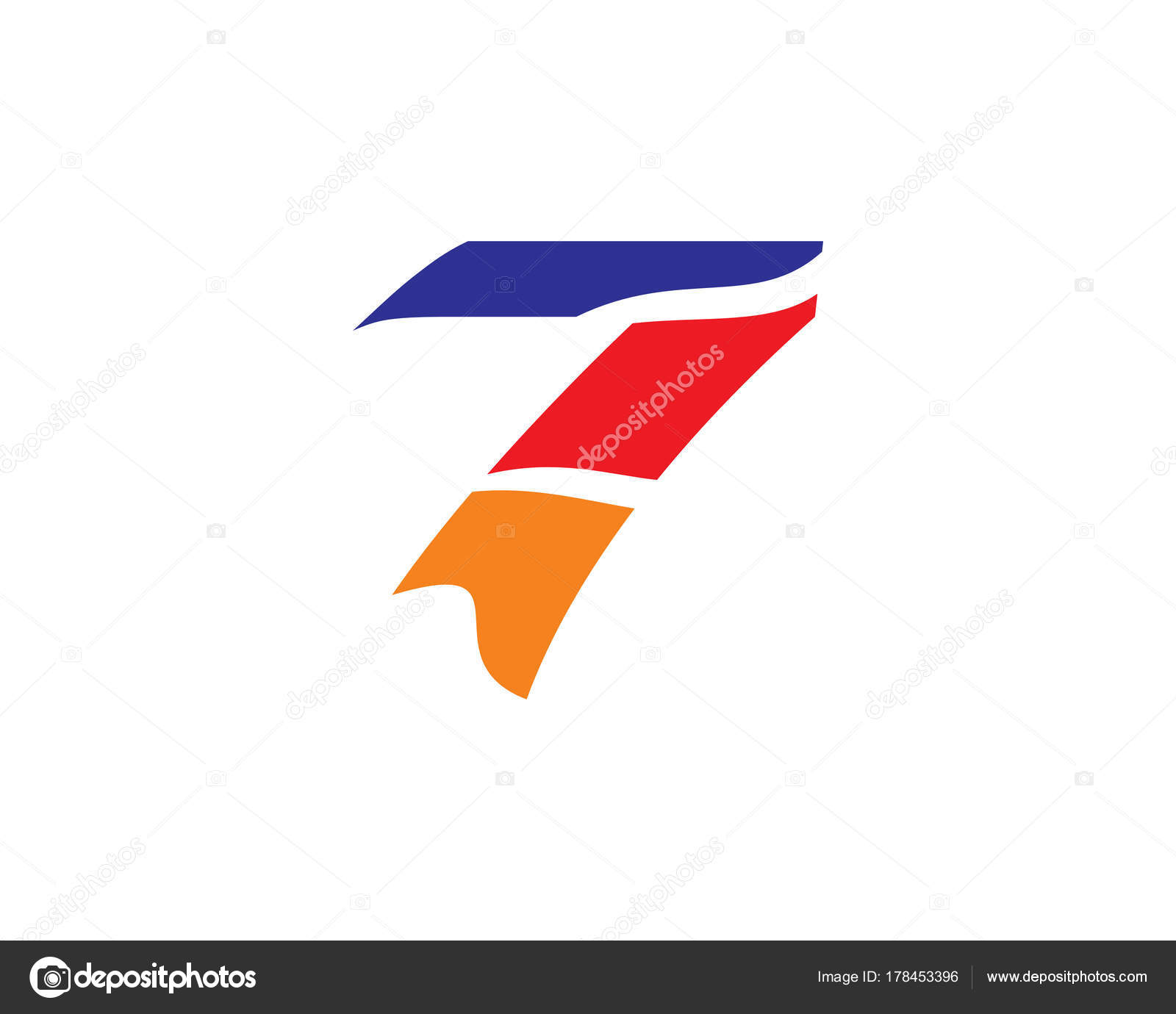 7 letter logo Stock Vector by ©meisuseno@gmail.com 178453396