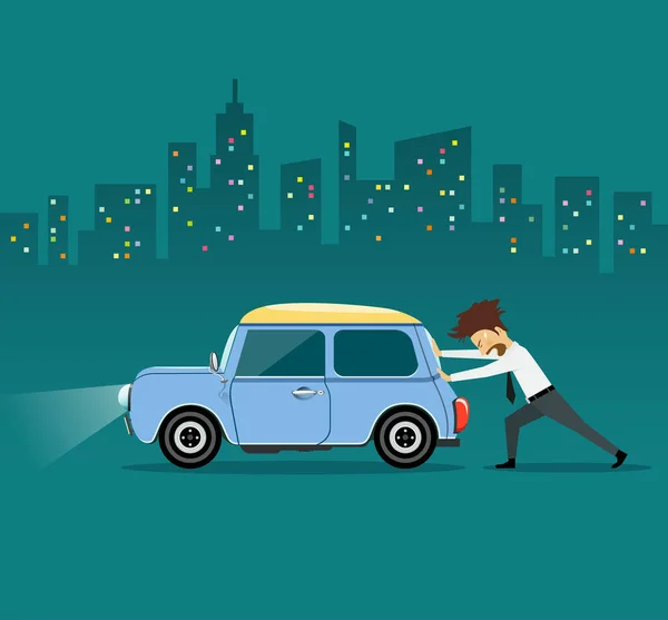 252 Pushing car Vector Images - Free & Royalty-free Pushing car Vectors ...