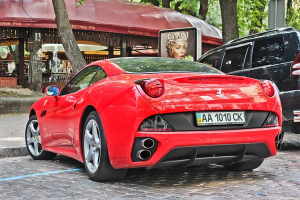 Ferrari on street Stock Photos, Royalty Free Ferrari on street Images ...