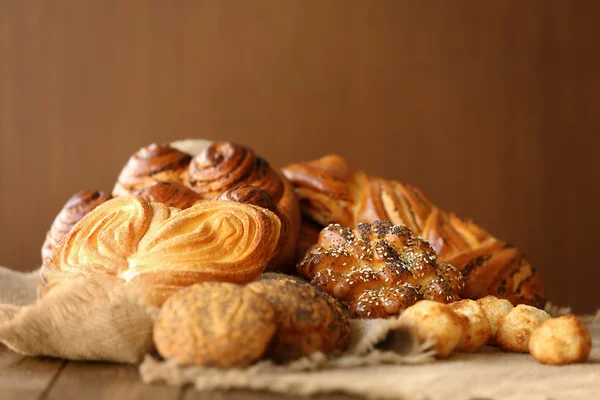 Fresh bakery products — Stock Photo © belchonock #126254746