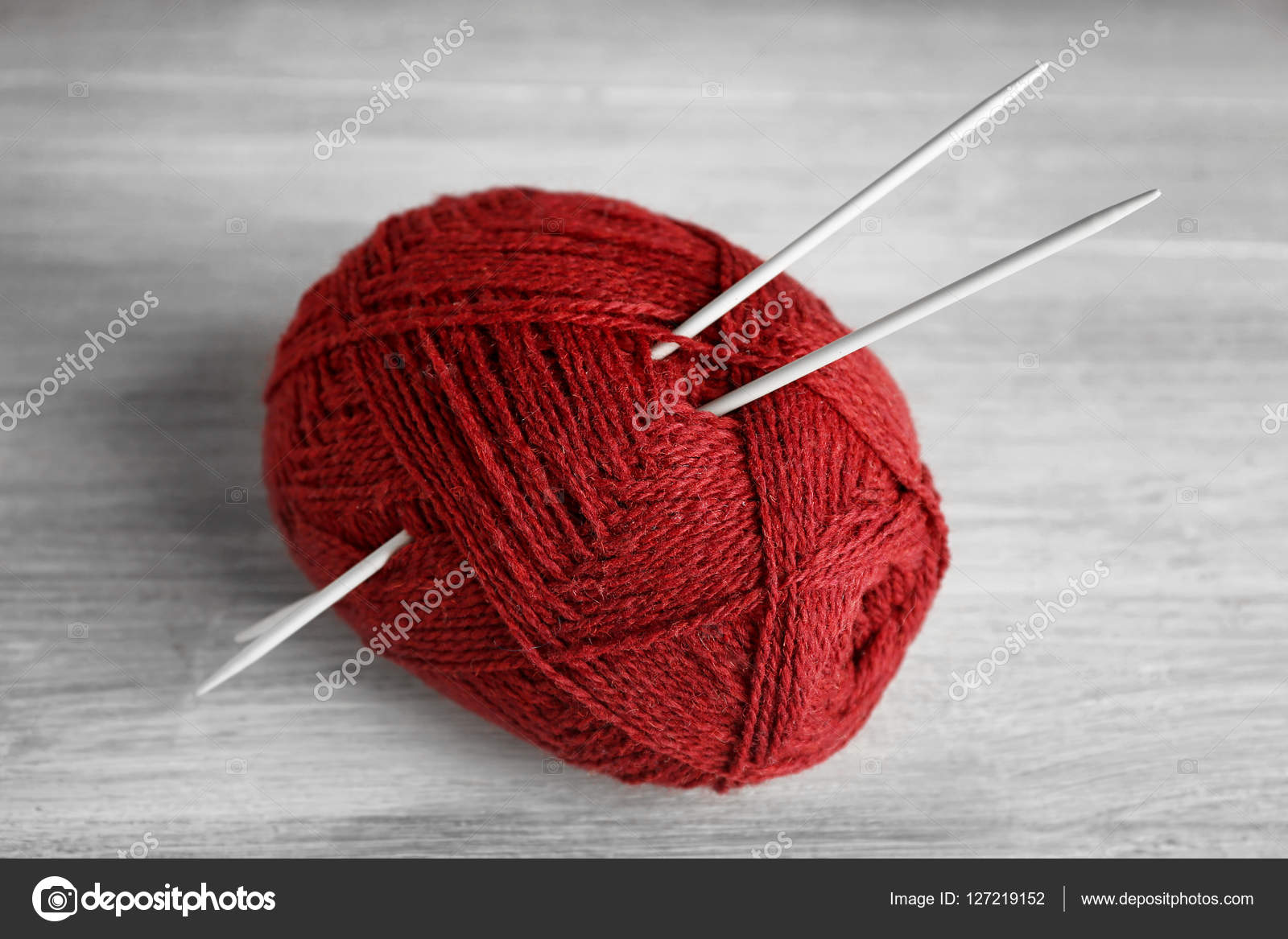 Red Ball Of Yarn