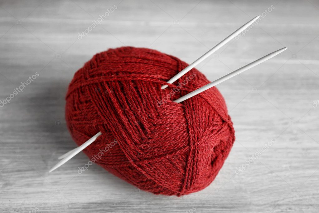 Woolen Ball Red