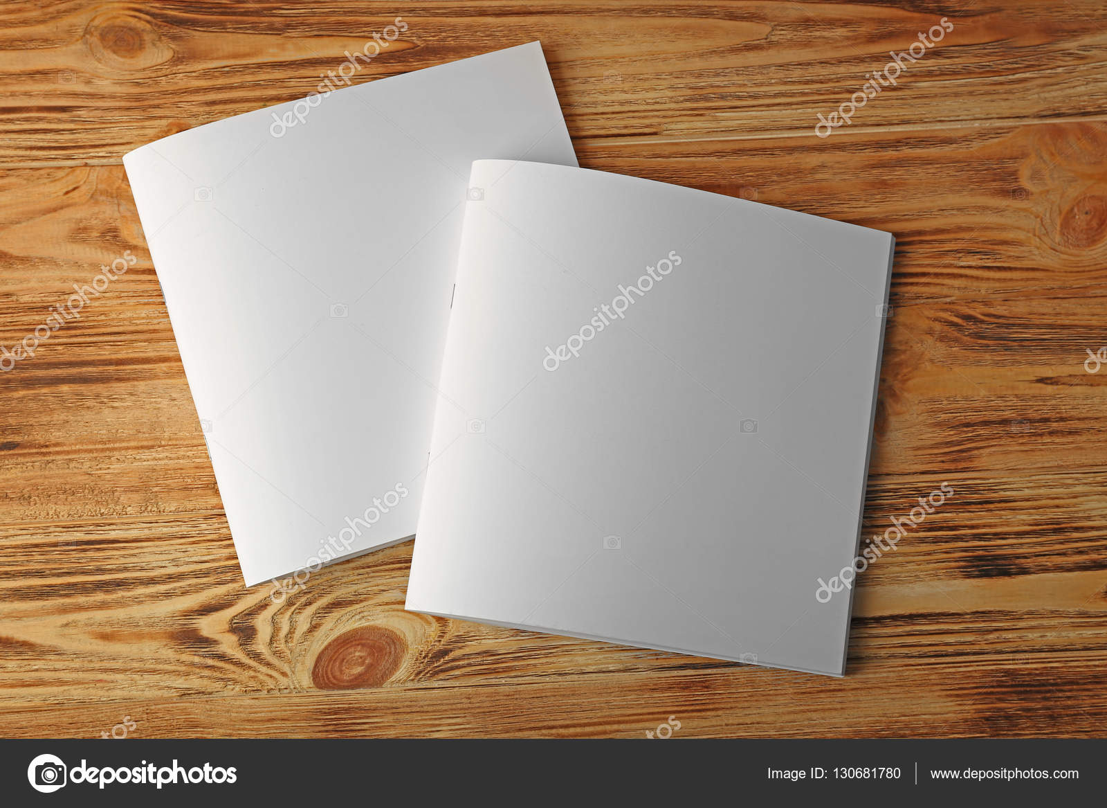 White Blank brochures Stock Photo by ©belchonock 130681780