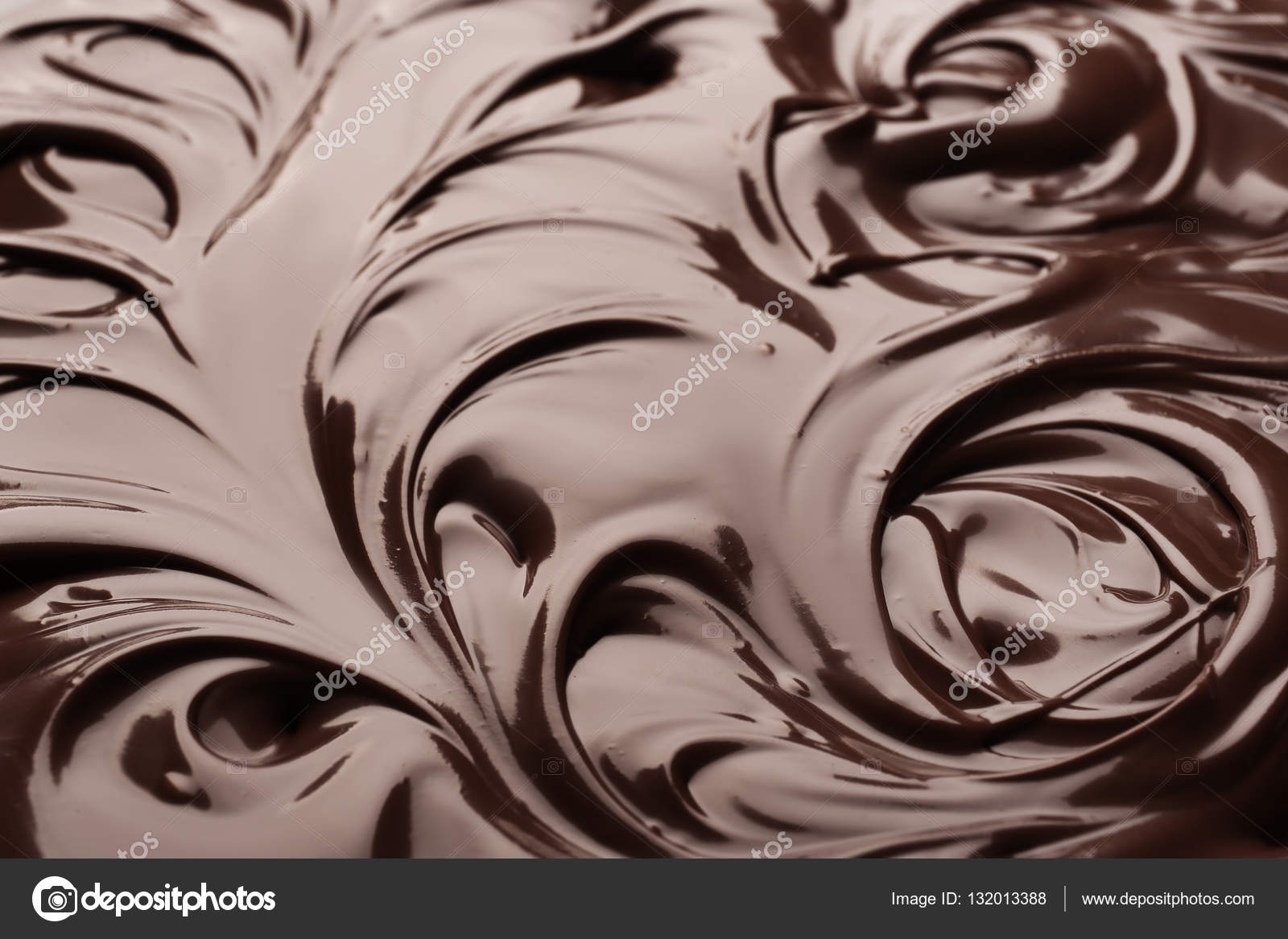 Melted Chocolate Texture