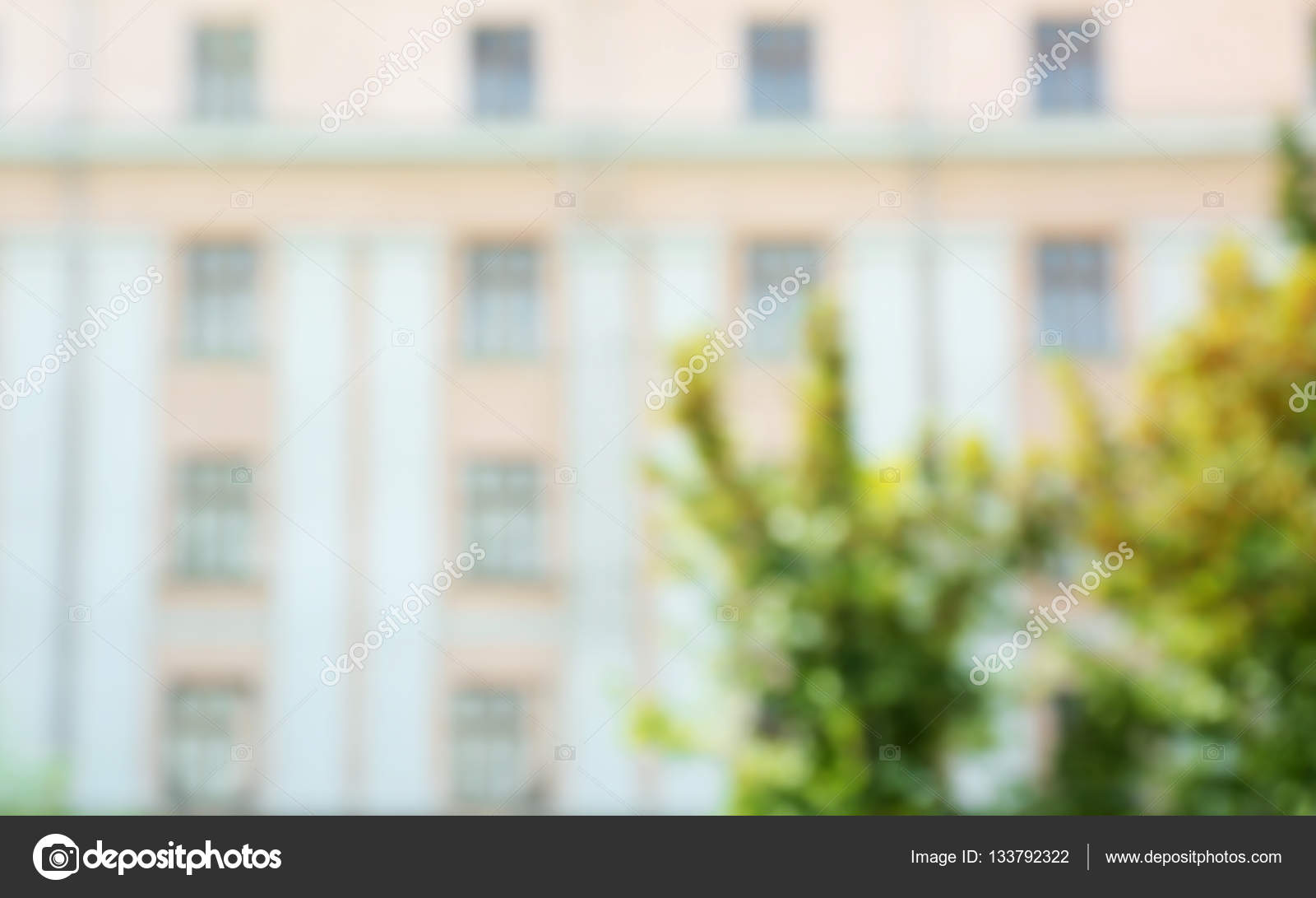 Blurred Building Background