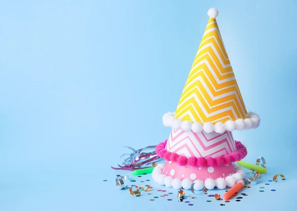 Birthday party caps — Stock Photo © belchonock #136068196