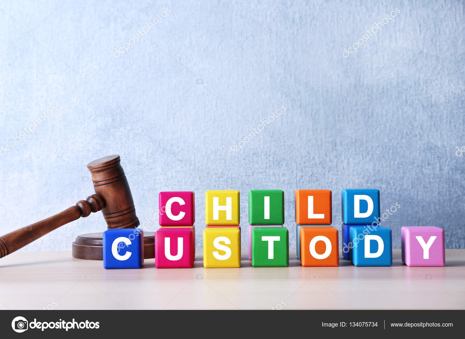 Text CHILD CUSTODY Stock Photo by ©belchonock 134075734