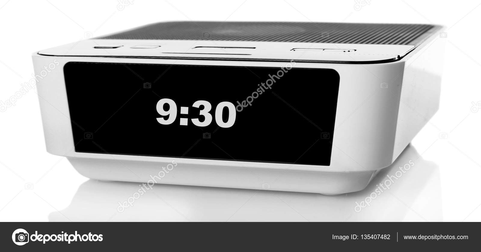 Reloj digital moderno: fotografía de stock © belchonock #135407482 ...