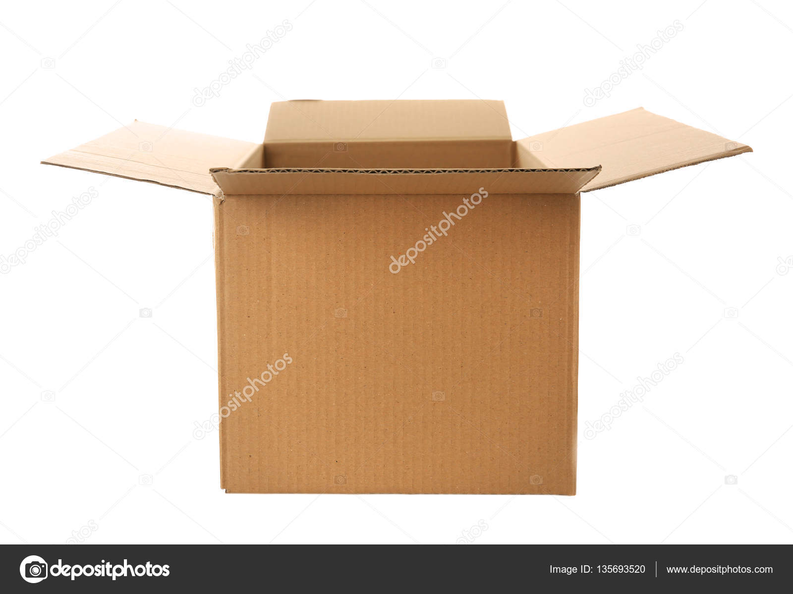 Opened carton box Stock Photo by ©belchonock 135693520
