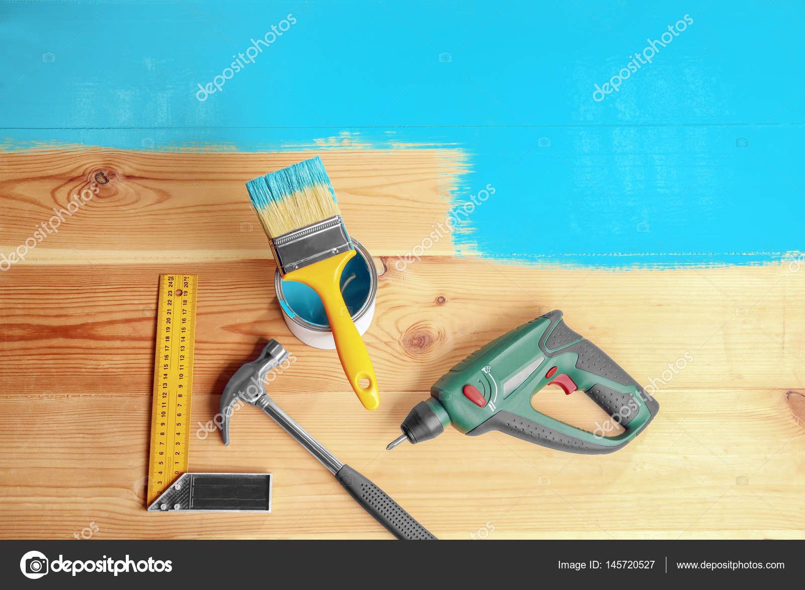 House renovation tools Stock Photo by ©belchonock 145720527