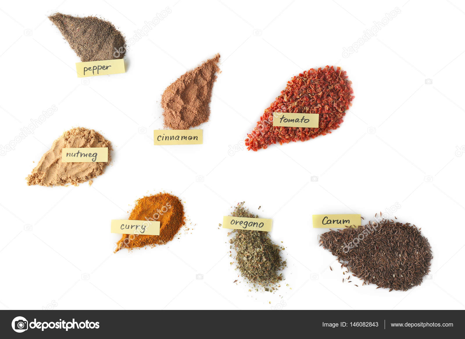 Aromatic raw spices Stock Photo by ©belchonock 146082843