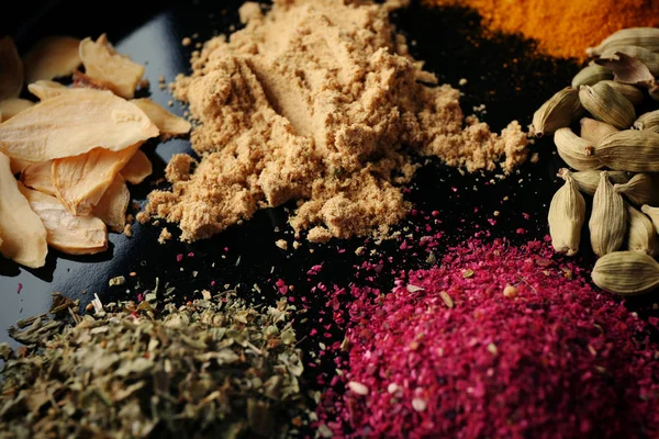 Aromatic raw spices Stock Photo by ©belchonock 146082843