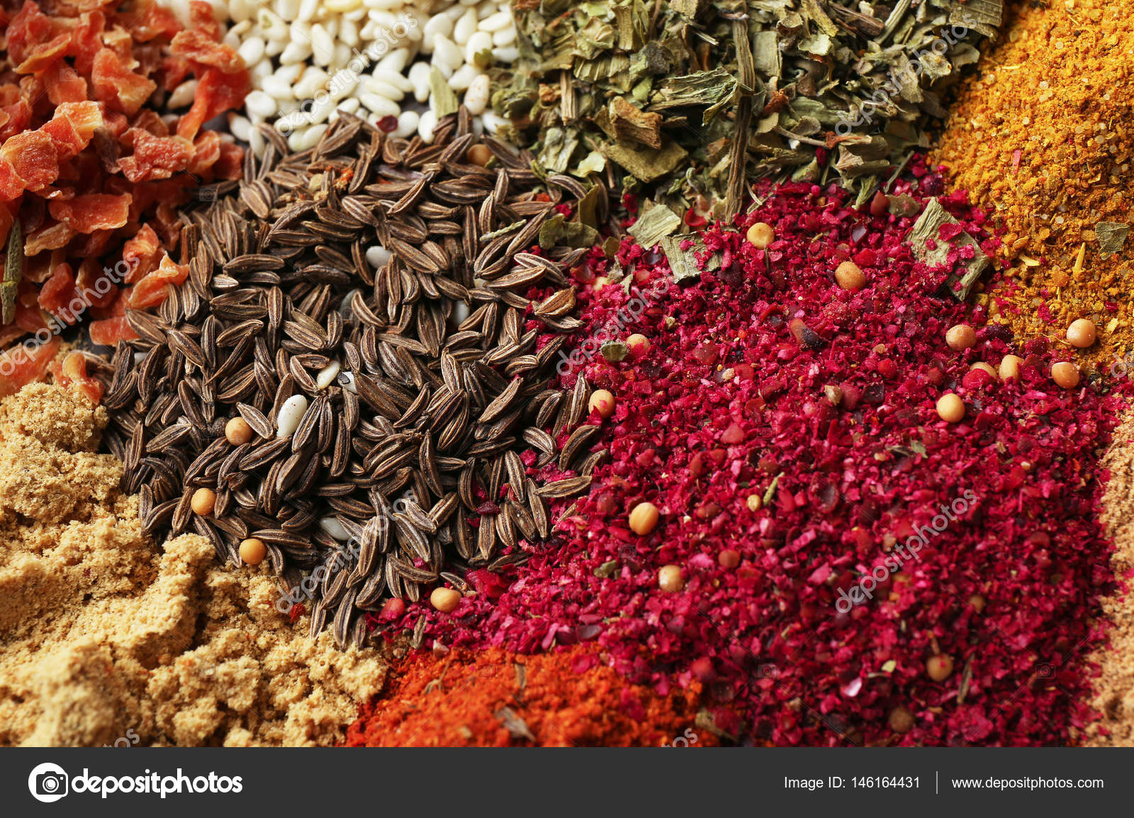 Aromatic raw spices Stock Photo by ©belchonock 146164431