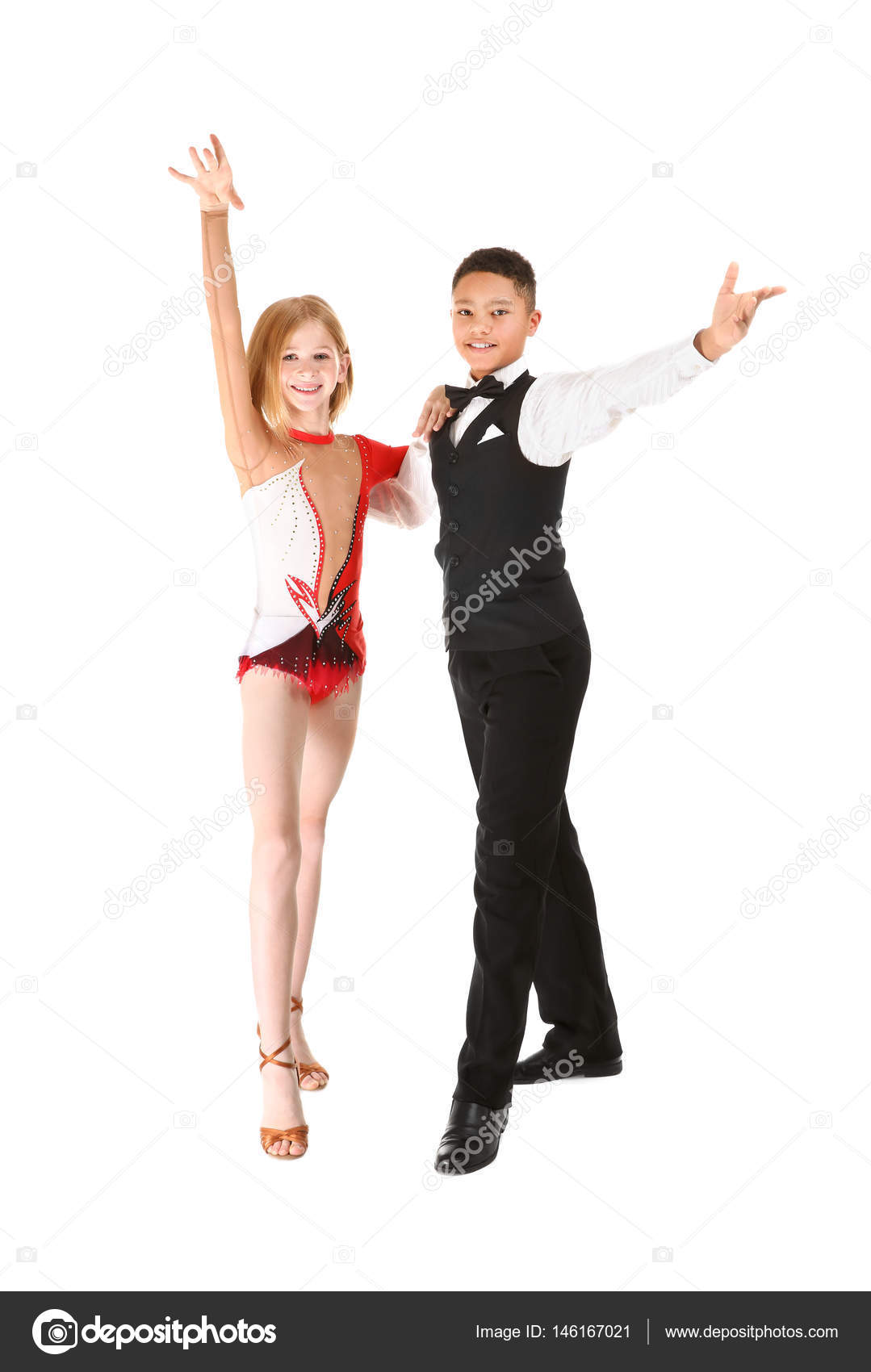 Cute dancing children Stock Photo by ©belchonock 146167021