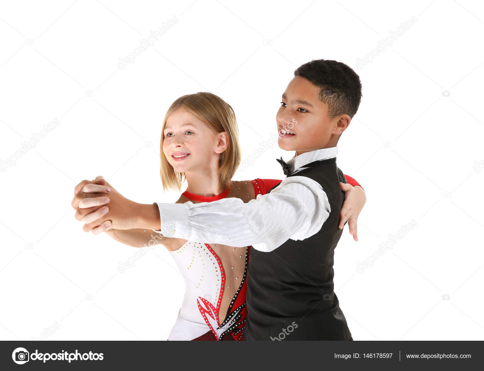 Cute dancing children Stock Photo by ©belchonock 146178597