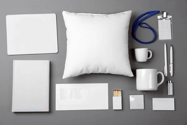 Set of blank items for branding Stock Photo by ©belchonock 146100441