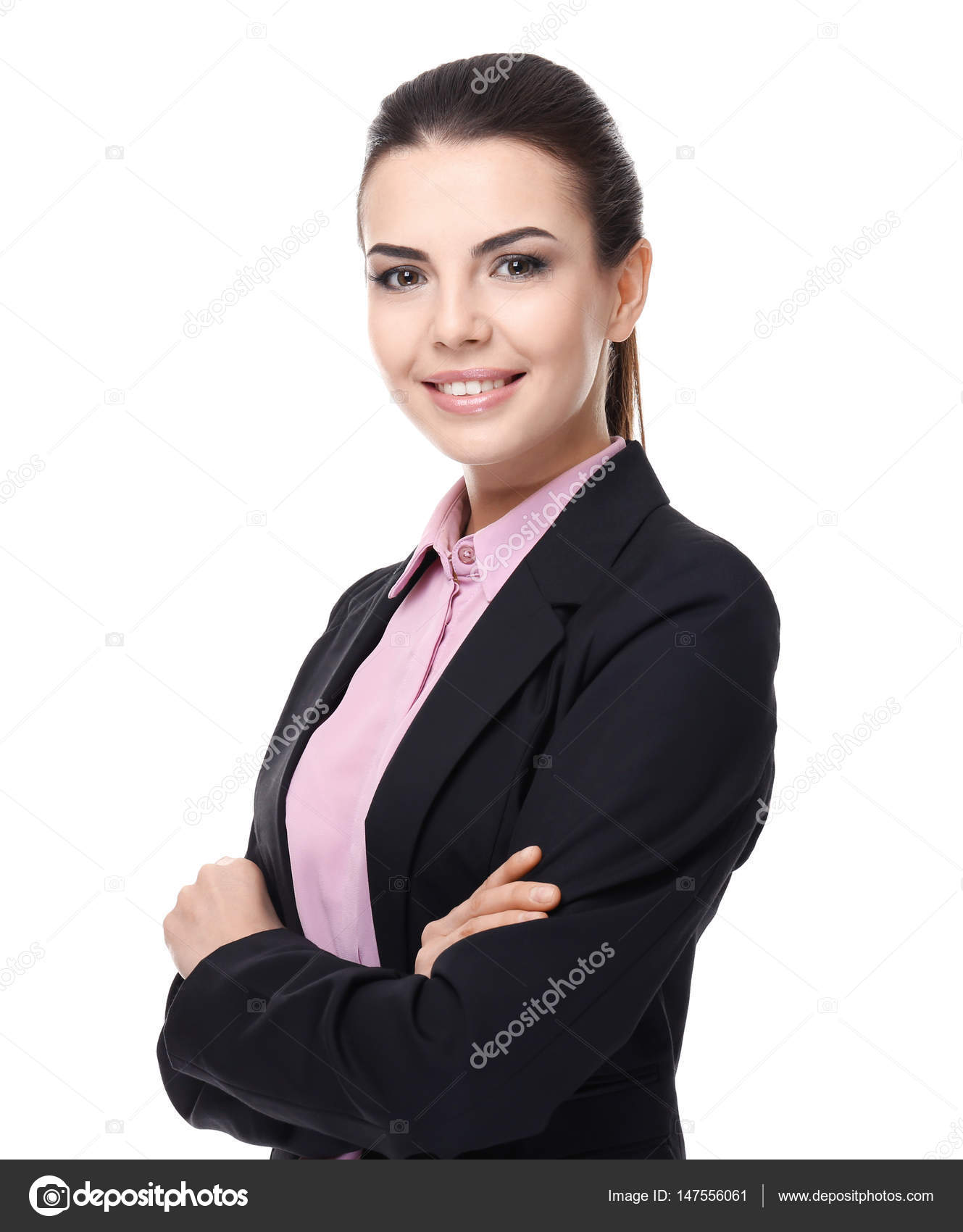 Confident young manager Stock Photo by ©belchonock 147556061