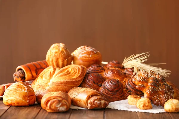 Fresh bakery products — Stock Photo © belchonock #126254746