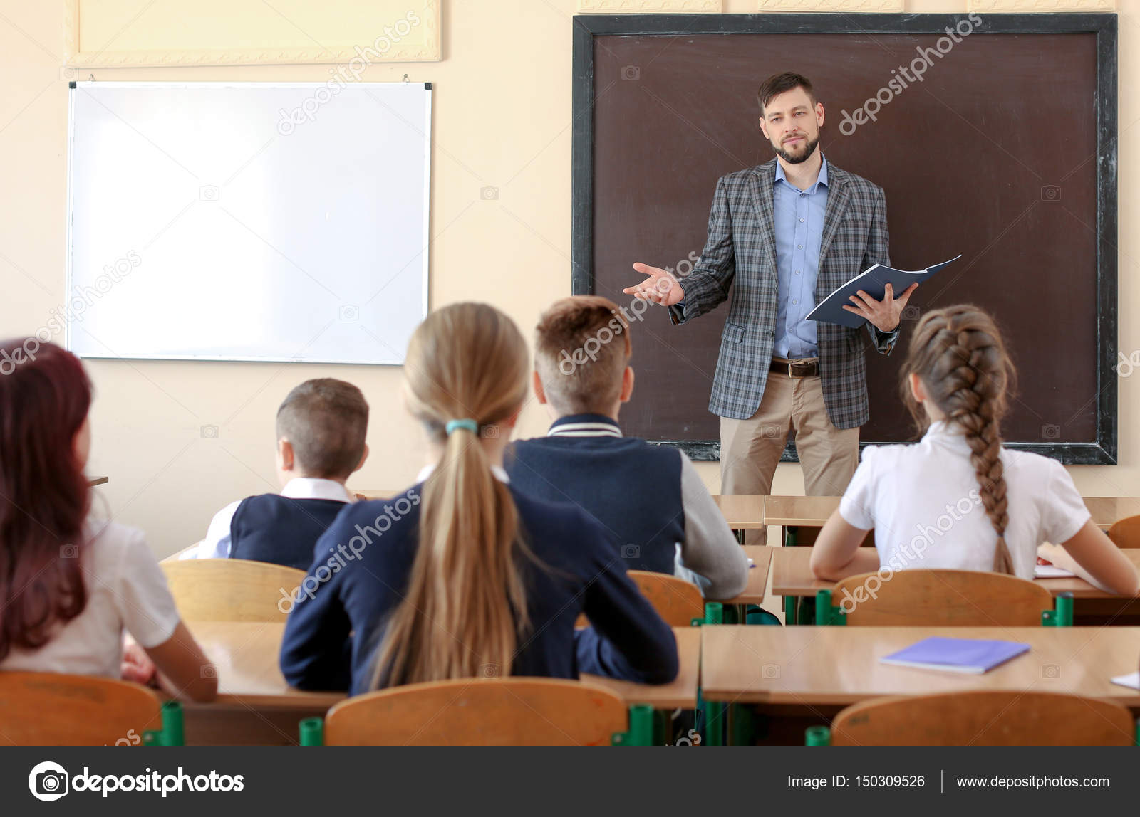 Pupils Listening Teacher Classroom Stock Photo by ©belchonock 150309526 Pupils Listening Teacher Classroom Stock Photo by ©belchonock 150309526