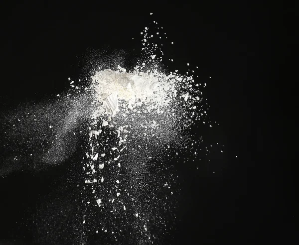 Cloud of wheat flour Stock Photo by ©belchonock 150340674