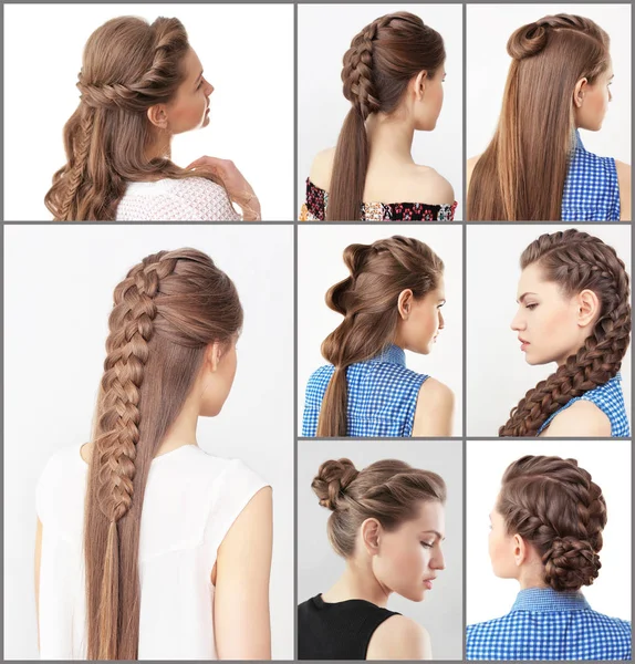 Different hairstyles Stock Photos, Royalty Free Different hairstyles ...