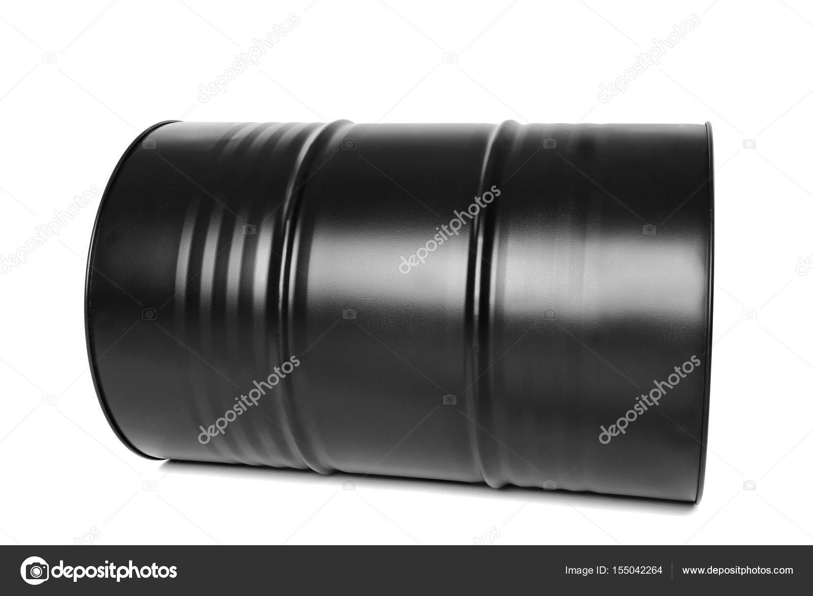 Baril d'huile noir — Photo de stock par ©belchonock - 155042264