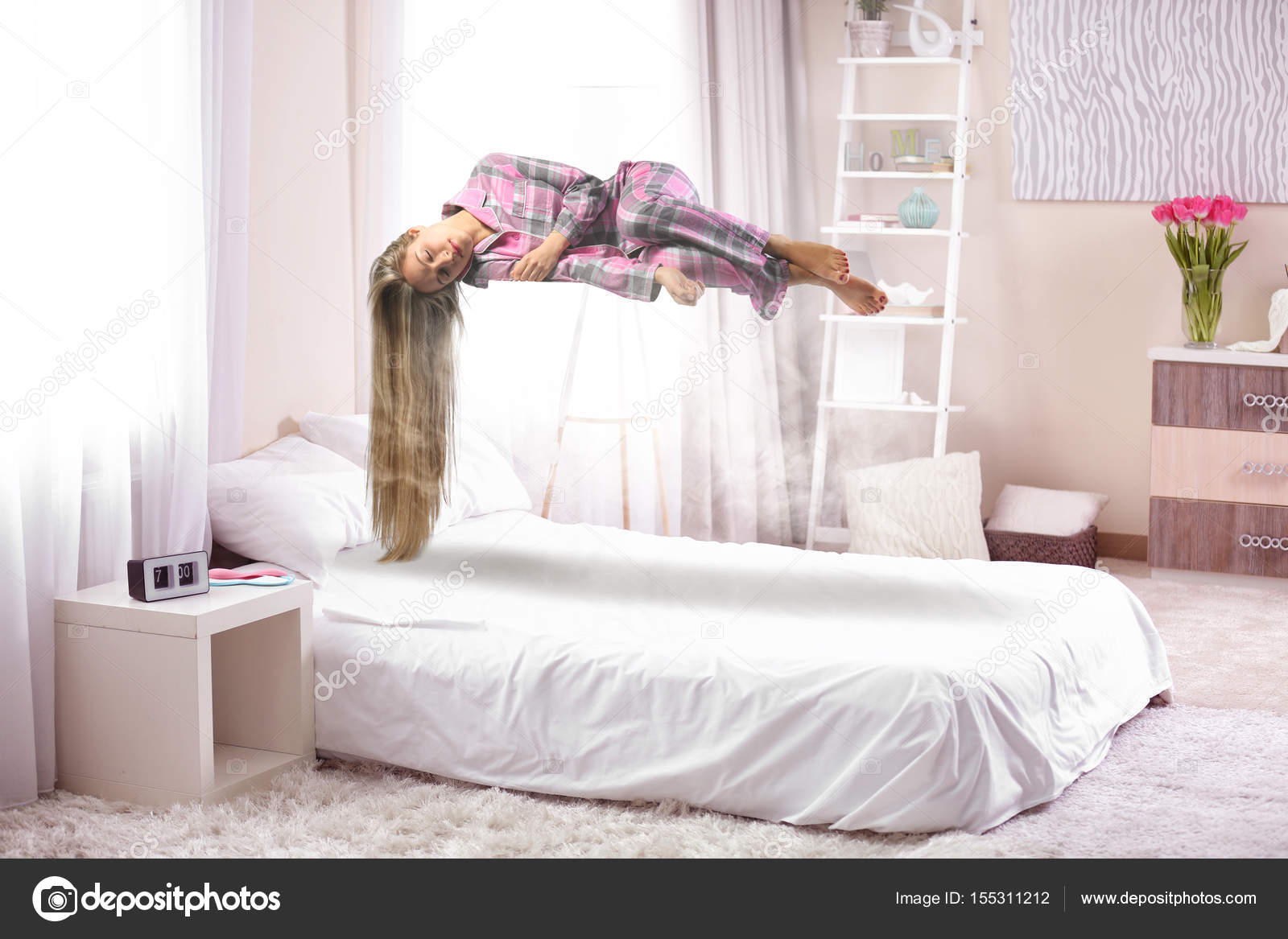 Levitation Photography Bed