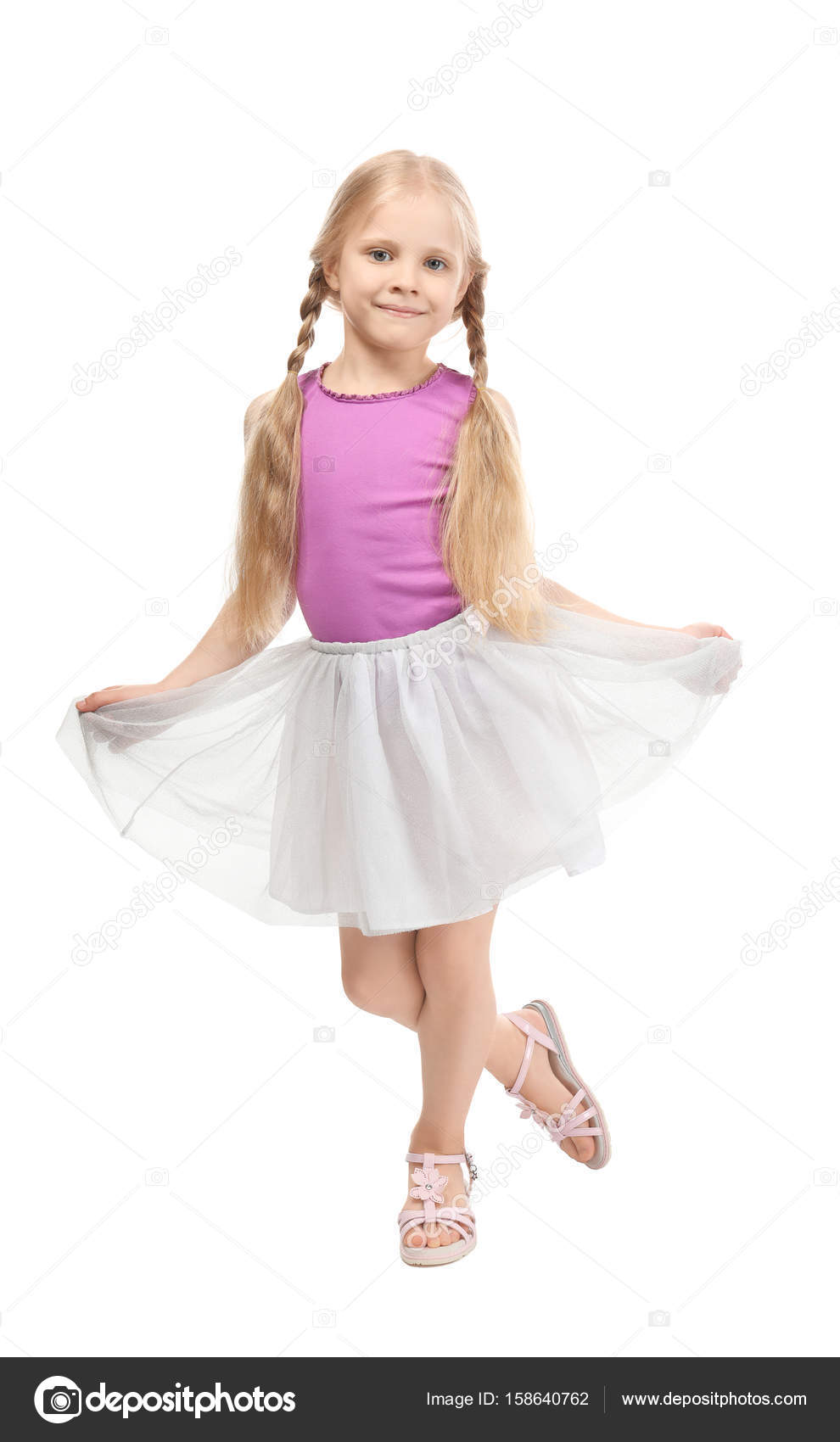 Cute funny girl Stock Photo by ©belchonock 158640762