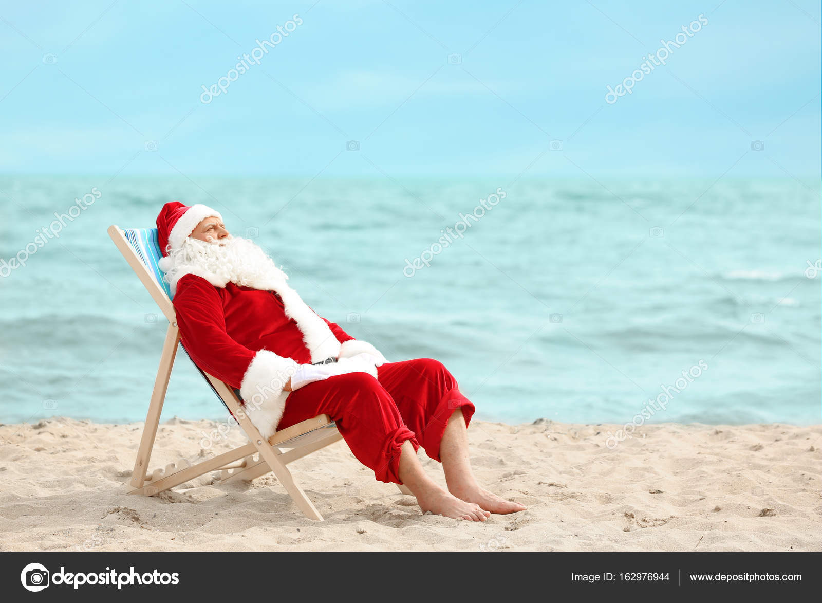Santa Claus Relaxing