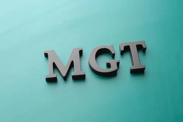 Management abbreviation with letters Stock Photo by ©belchonock 167411958