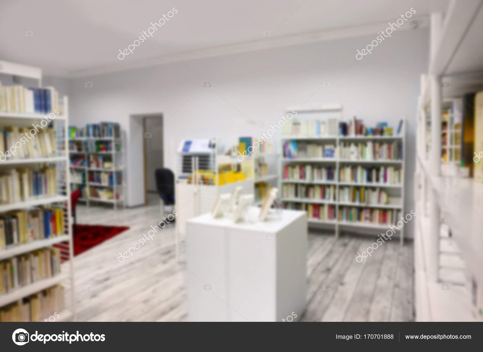 Modern Library Wallpaper