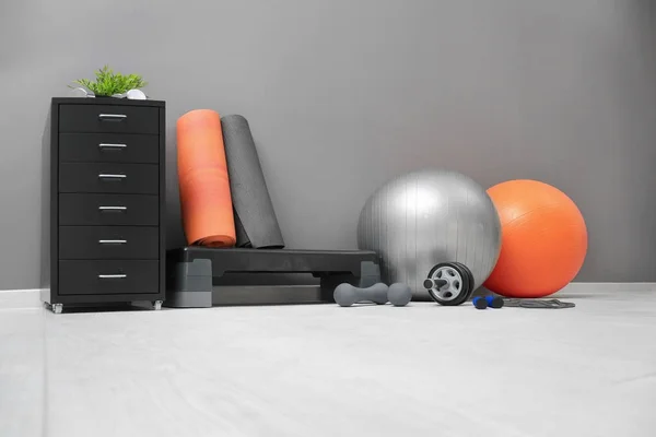 Different physiotherapy equipment Stock Photo by ©belchonock 170819242