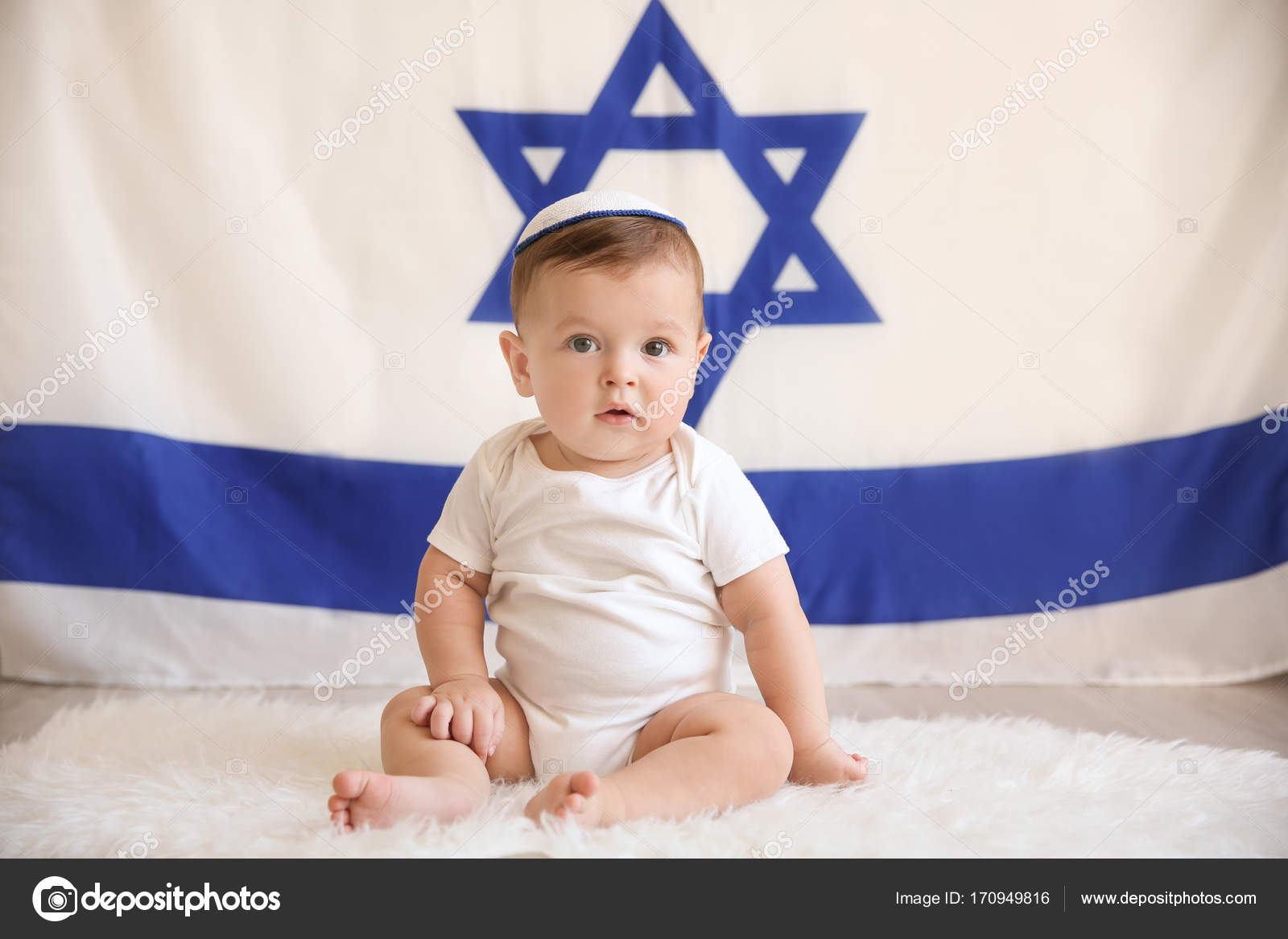 Schattige Baby Zwaait