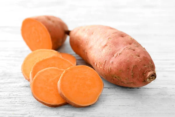Raw sweet potatoes — Stock Photo © tashka2000 #40987769