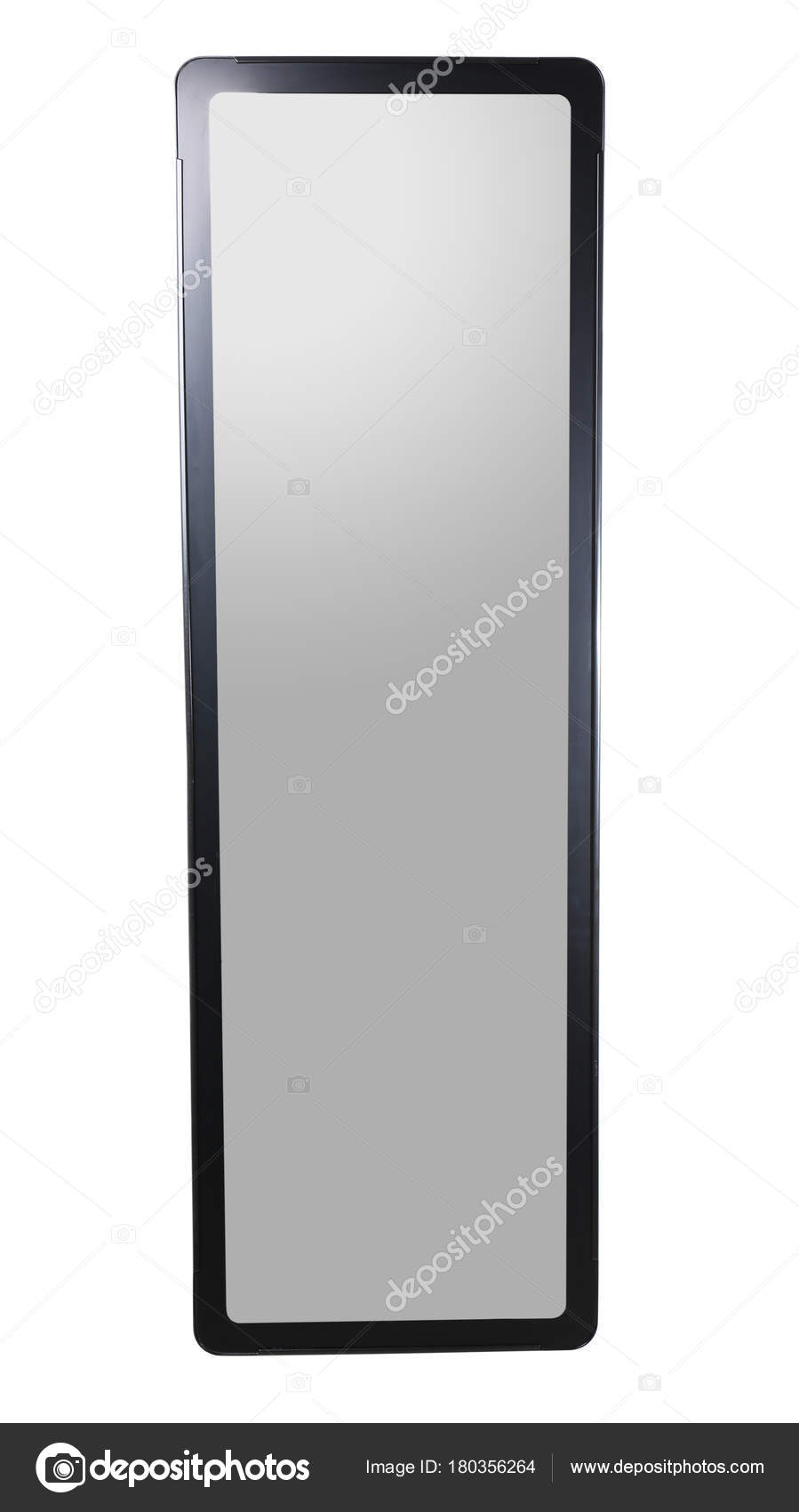 Modern Mirror White Background — Stock Photo © belchonock #180356264