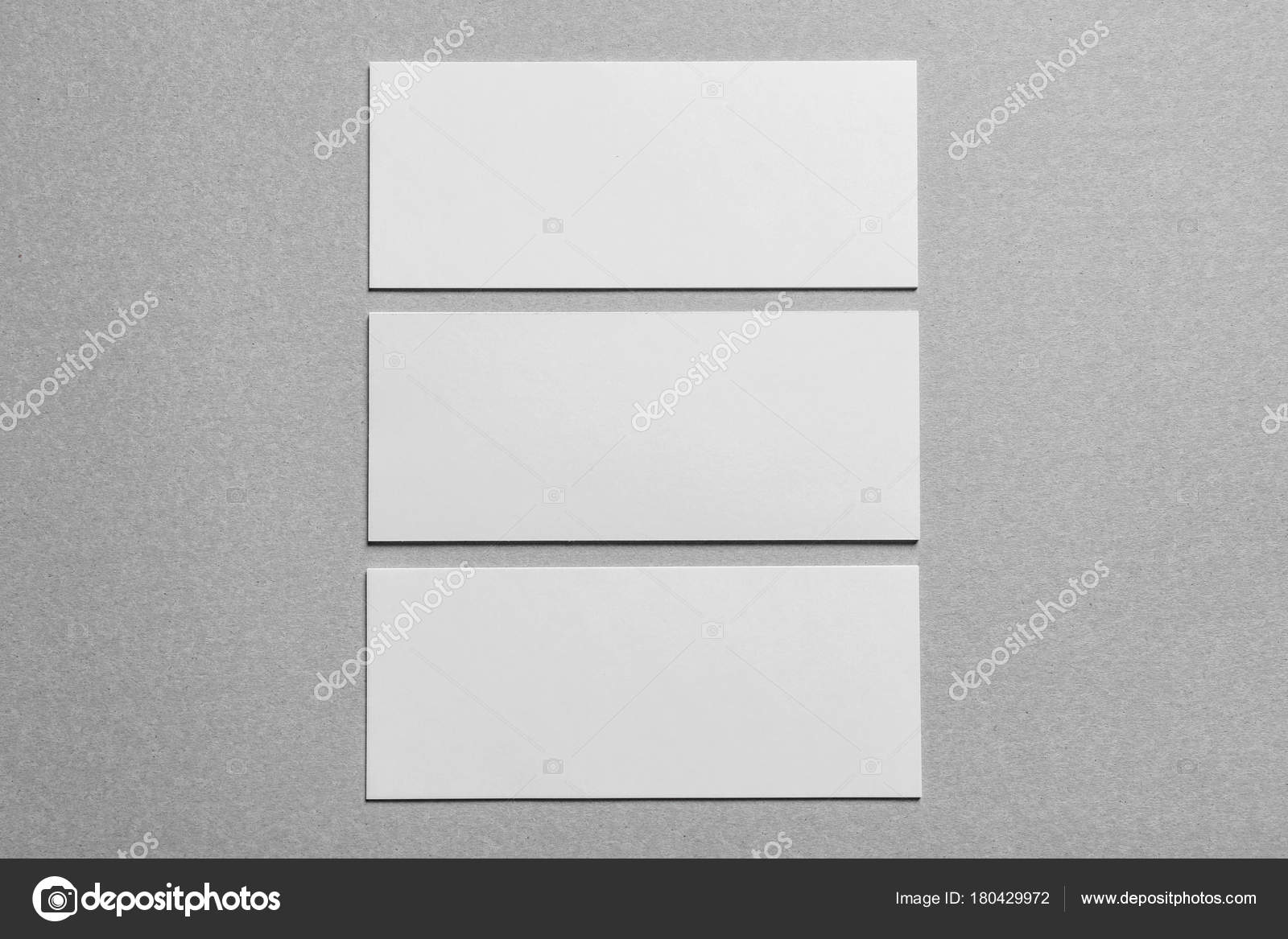 Blank Cards Light Background Mock Design — Stock Photo © belchonock ...