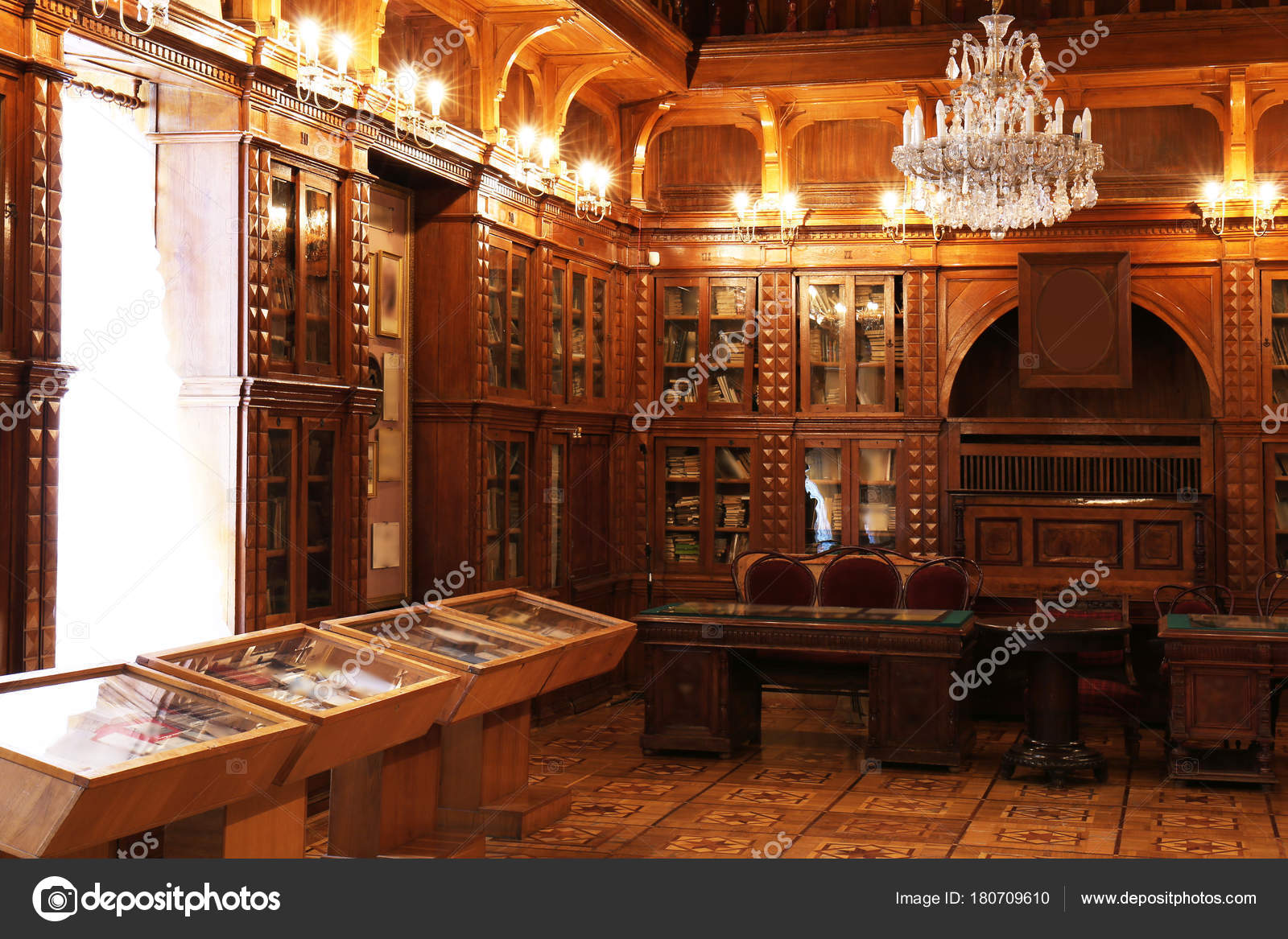 Old National Library Golden Light – Stock Editorial Photo © belchonock ...