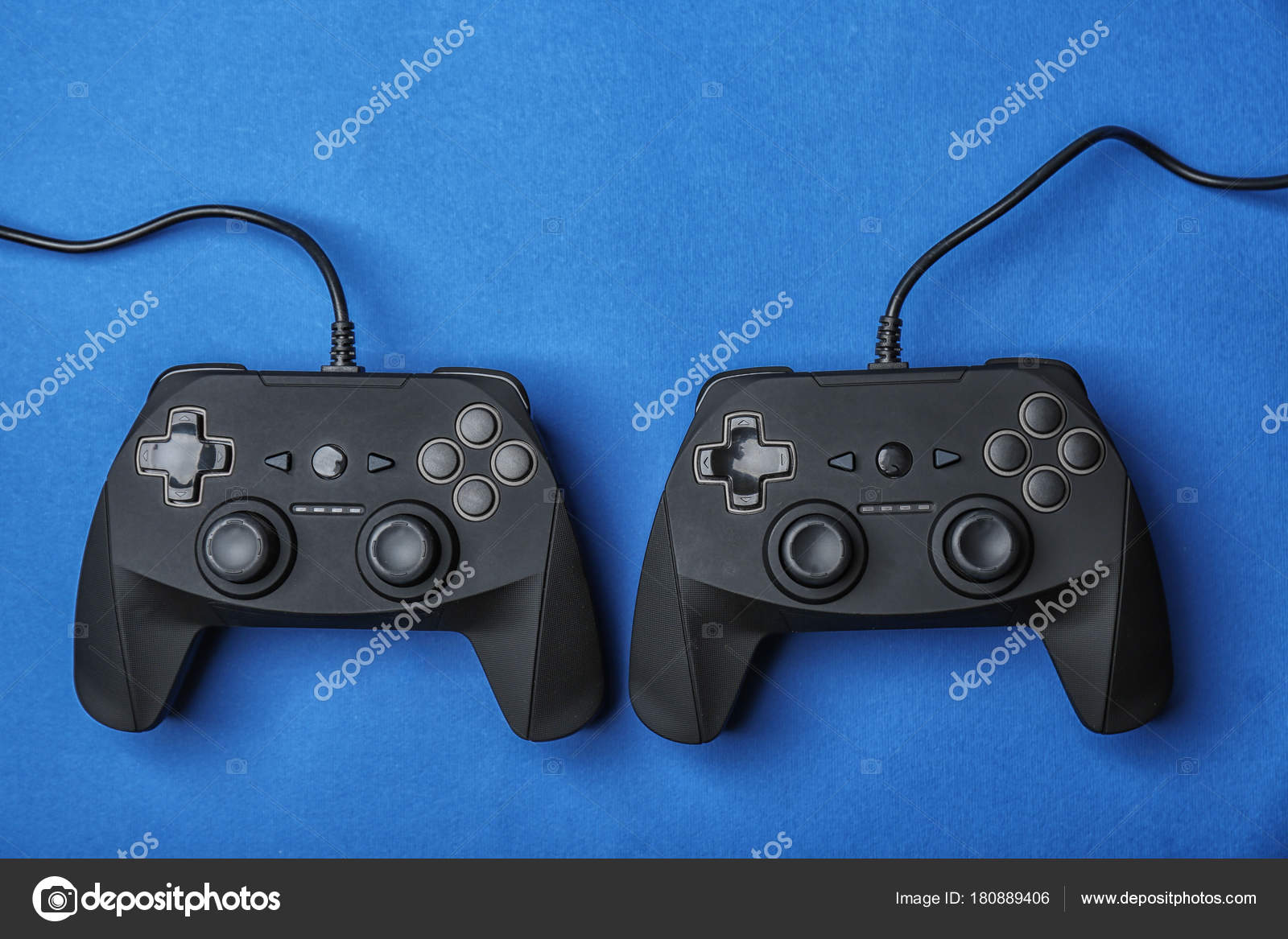Video Game Controllers Color Background Stock Photo by ©belchonock ...