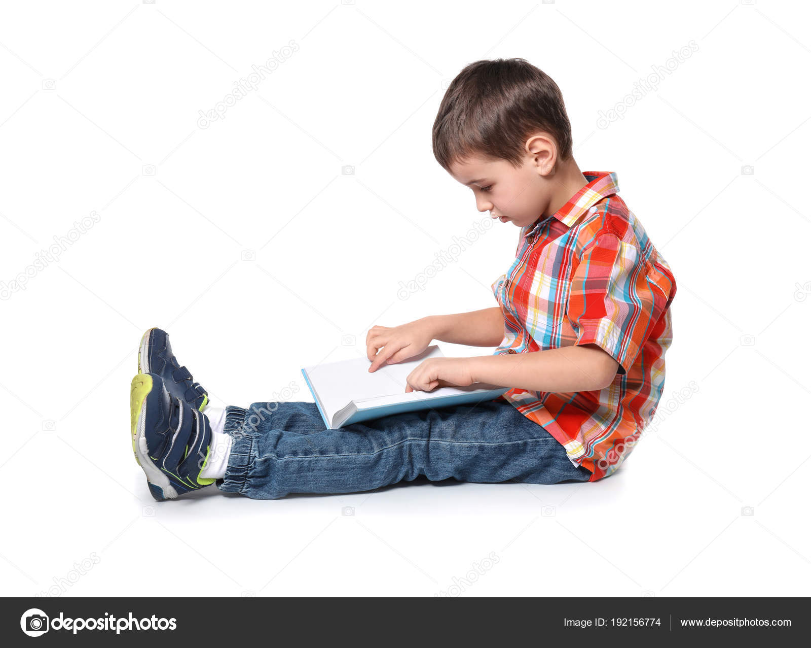 Cute little boy reading book Stock Photo by ©belchonock 192156774 Cute little boy reading book Stock Photo by ©belchonock 192156774